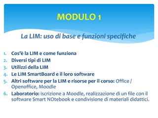 La LIM: cos'è e come funziona | PPTX