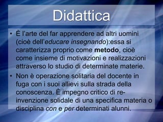 Lezione 1 didattica per competenze | PPTX