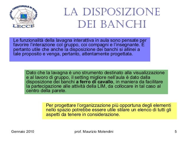 Lezione Posizionamento Lim In Classe