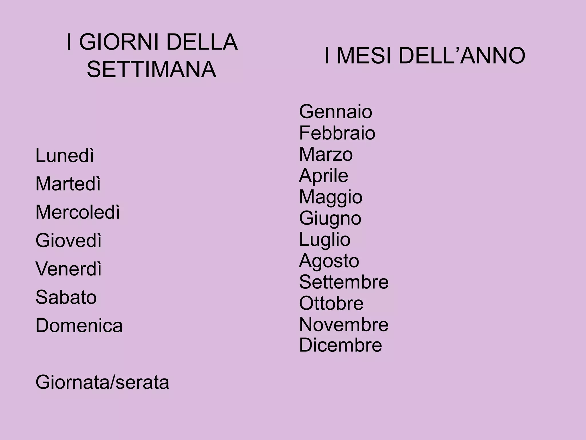 Lezione 3.1 italiano 2 | PPT