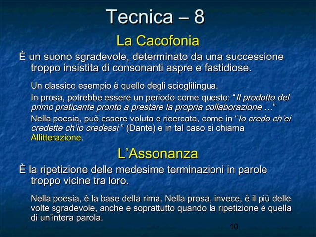 Lezione 3 | PPT