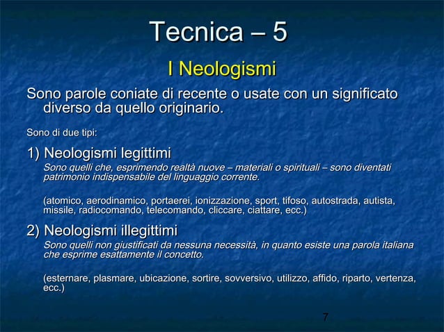 Lezione 3 | PPT