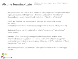 Lezione 3 email, forum e blog | PPT