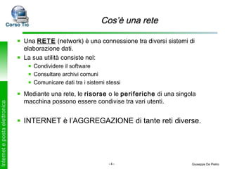 Lezione 3 internet | PPT
