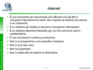 Lezione 3 internet | PPT