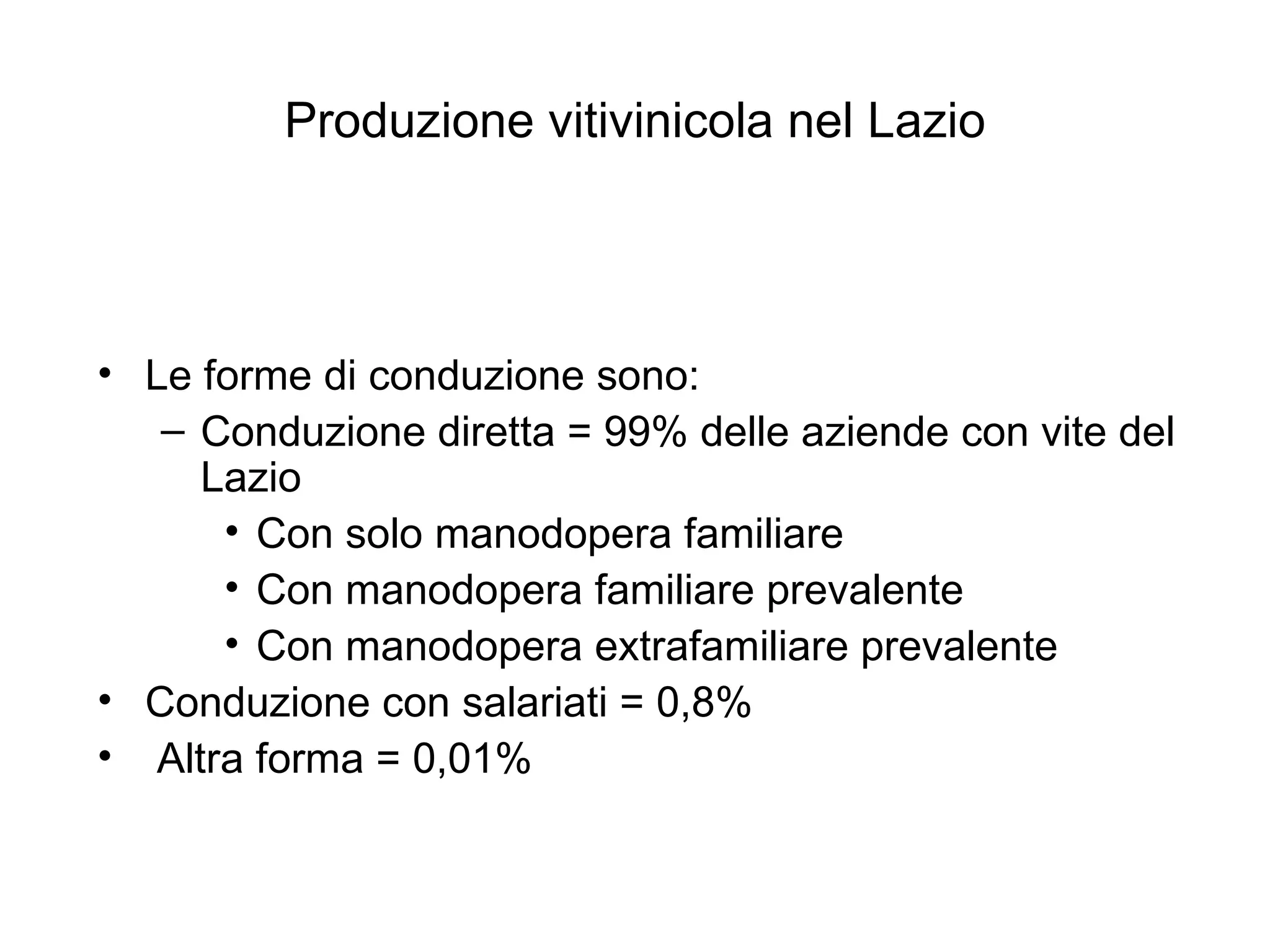 Lezione 3 Produzione Vitivinicola Parte Iii | PPT | Food & Drink