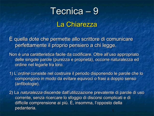 Lezione 4 | PPT