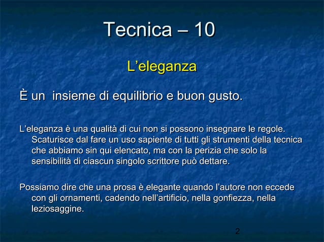 Lezione 4 | PPT