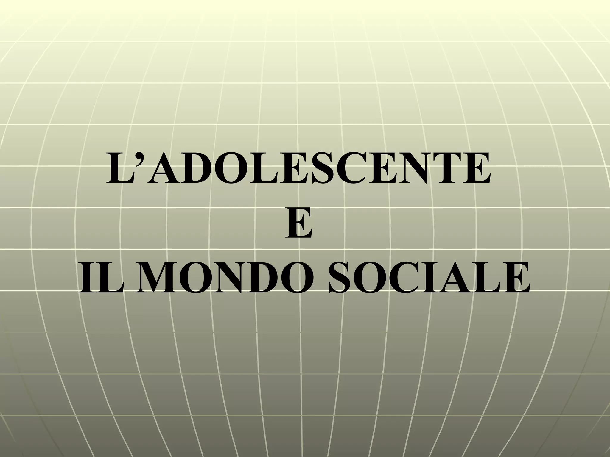 Lezione 5 | PPT