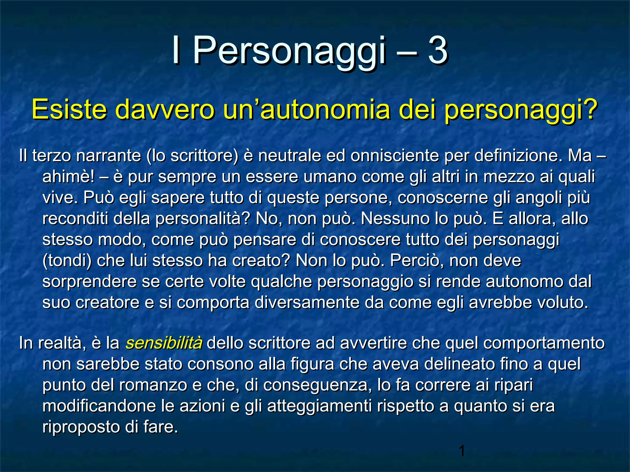 Lezione 6 | PPT