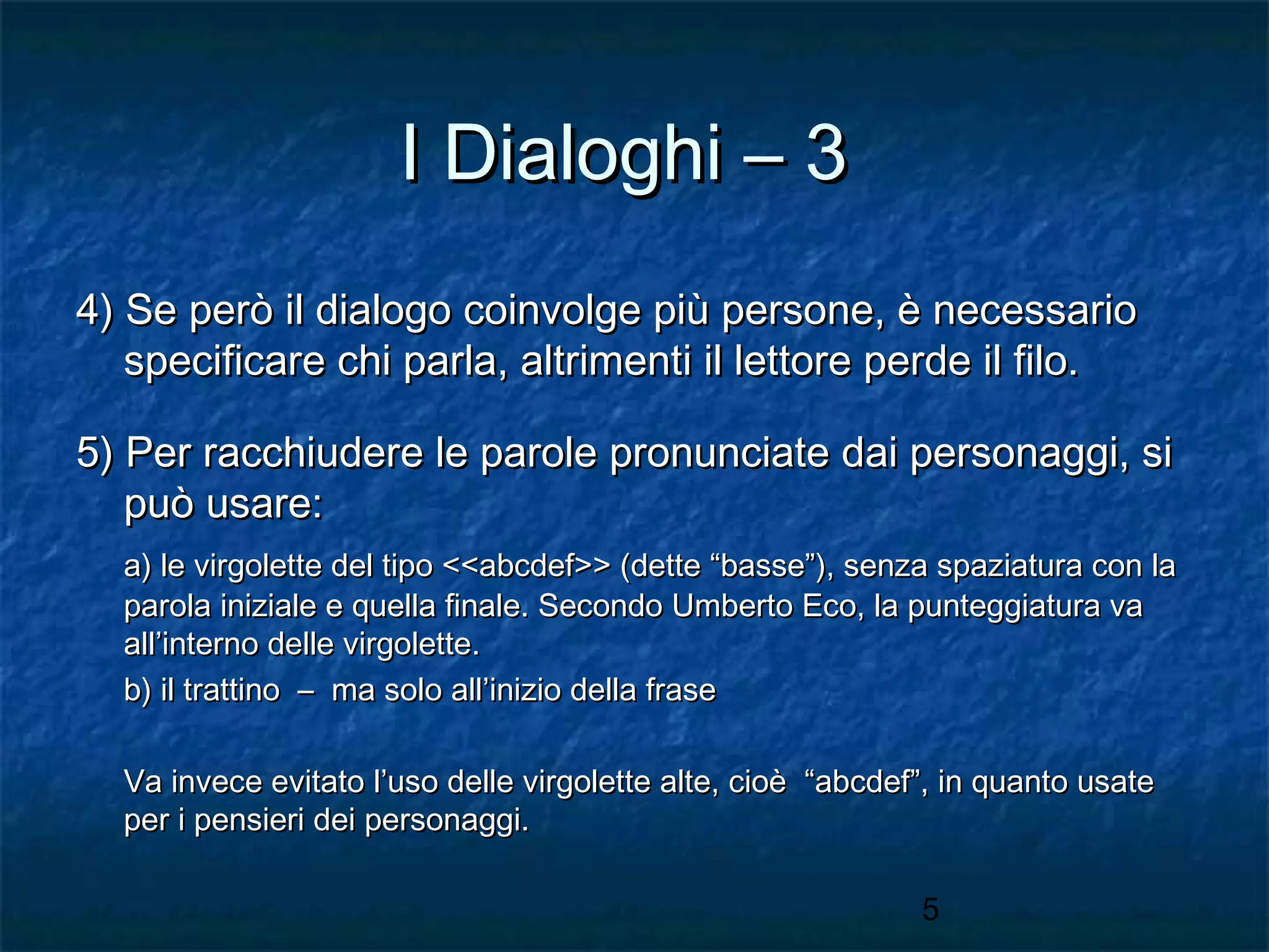 Lezione 6 | PPT