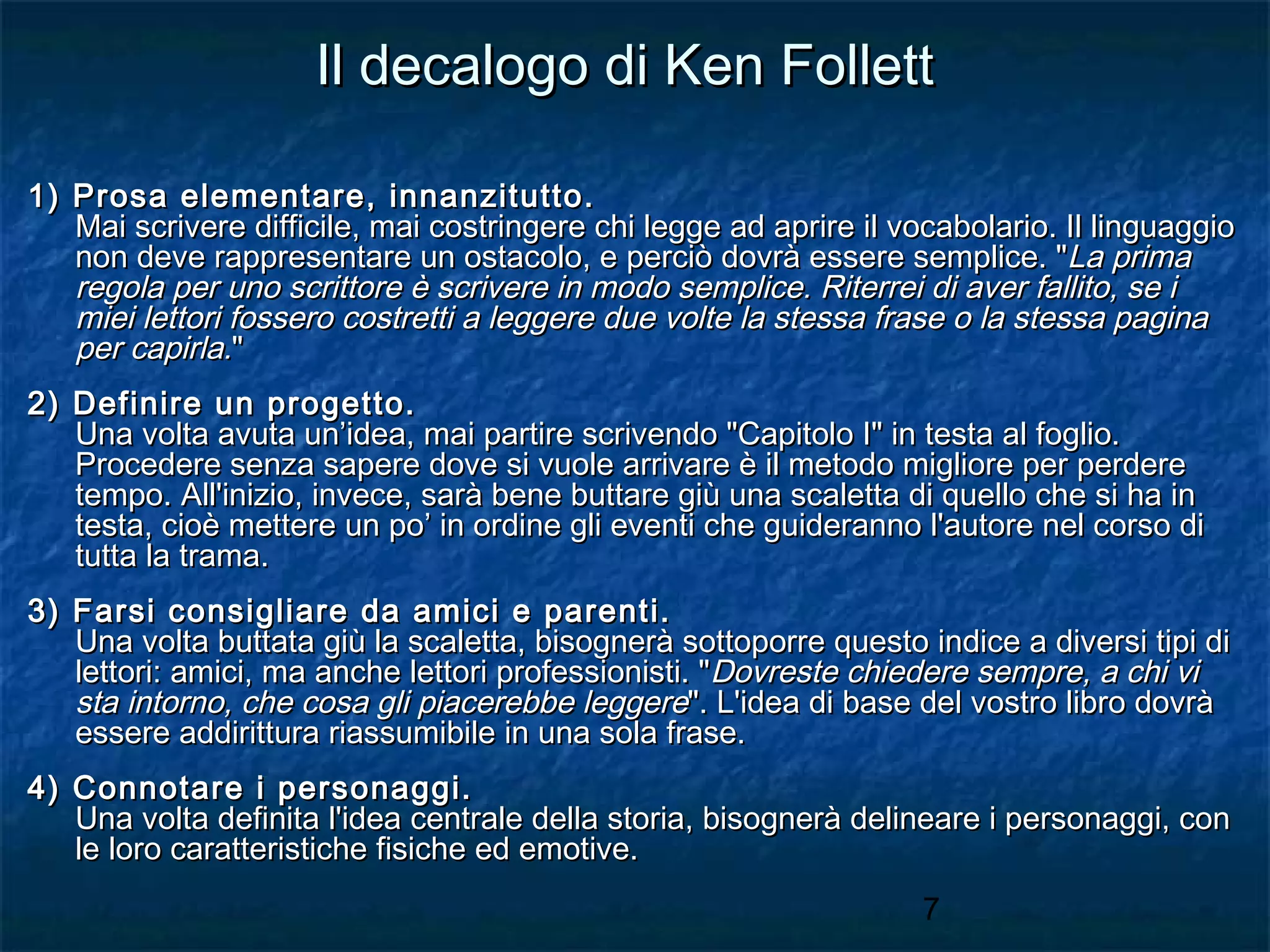 Lezione 6 | PPT