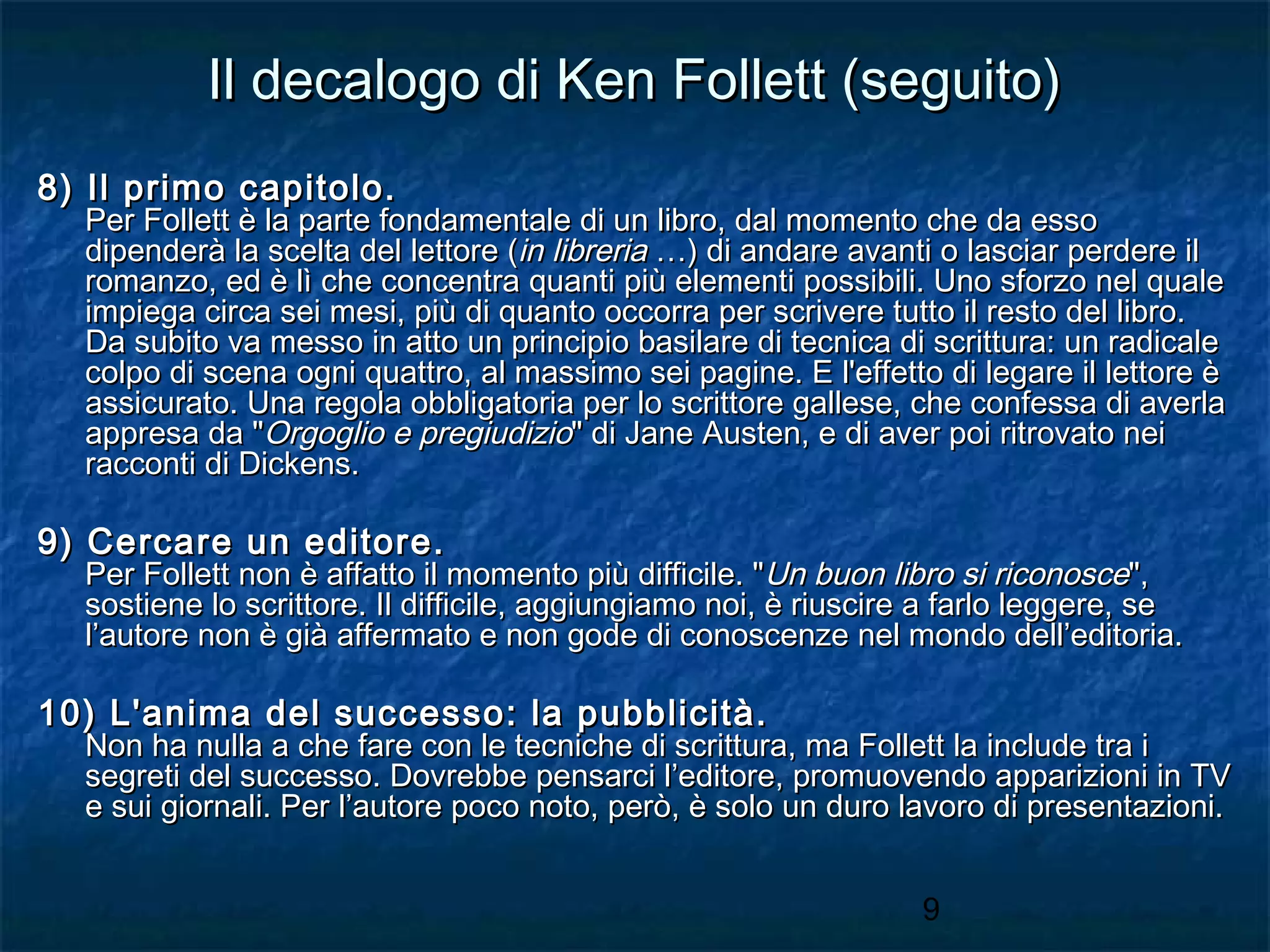 Lezione 6 | PPT
