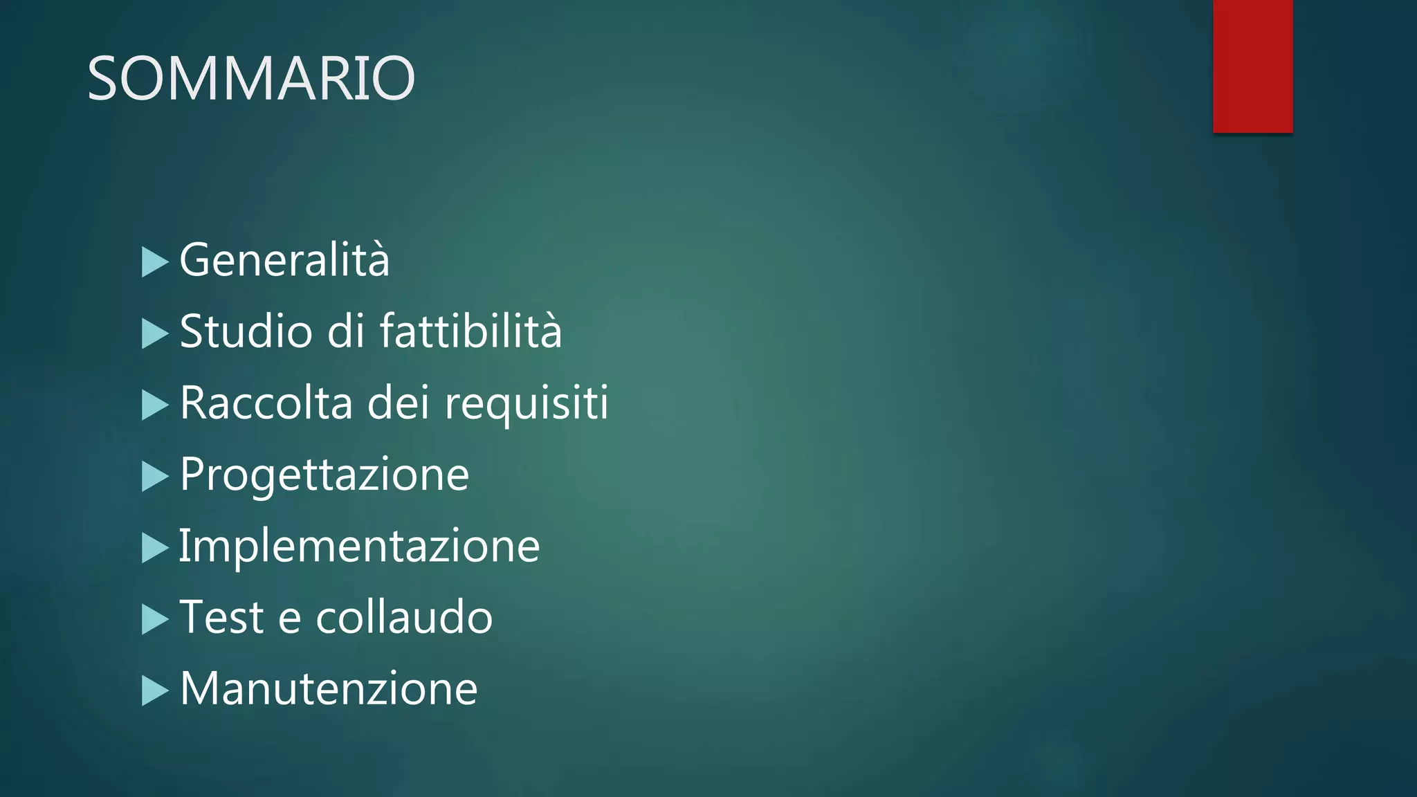 Lezione 6 - Accenni sull’ingegneria del software | PPTX