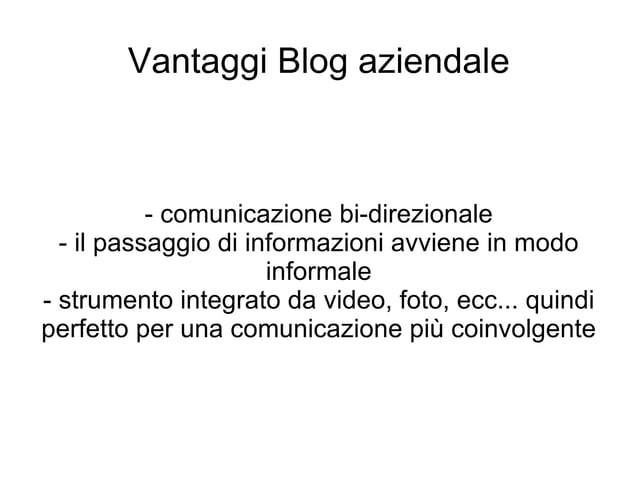 Lezione 7 - La comunicazione all'interno dell'azienda | PPT