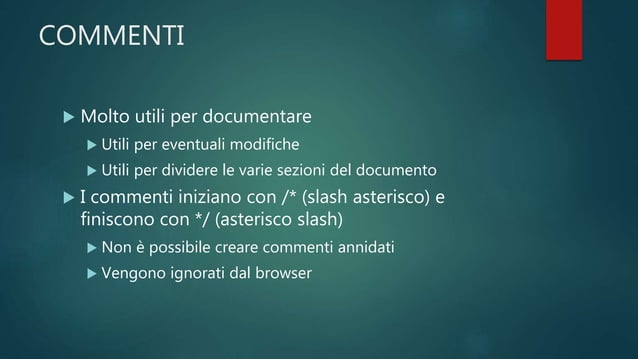 Lezione 7 - CSS | PPT