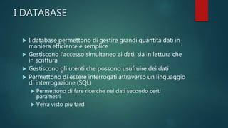 Lezione 8 - Teoria - Progettare una base di dati | PPTX