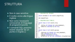 Lezione 9 - Il linguaggio SQL | PPT