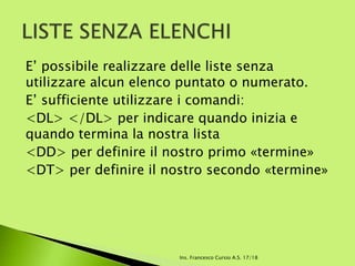 Lezione III | PPT