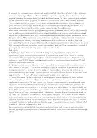 Lezione InternetWorking: il routing | PDF