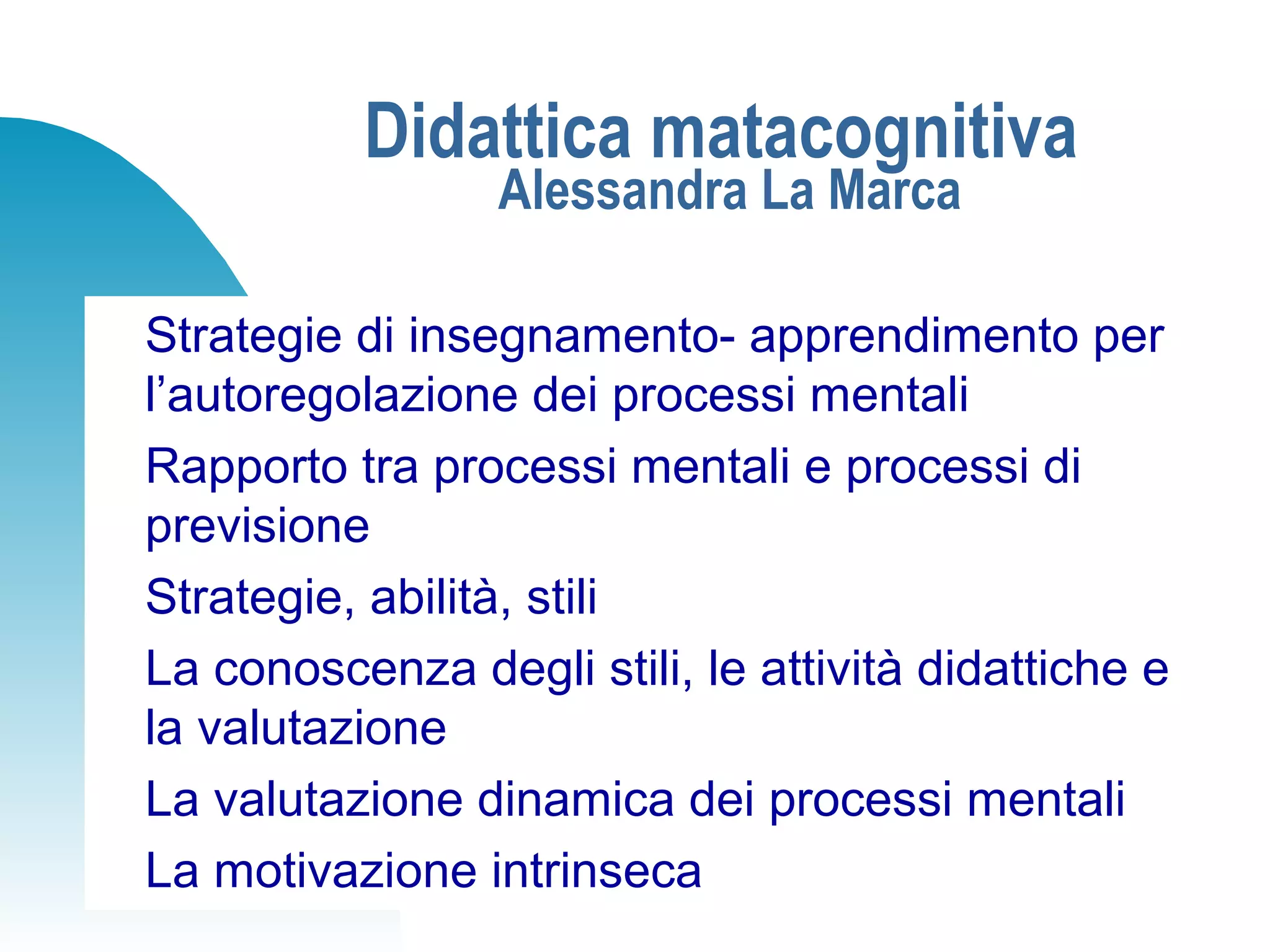 Lezione introduttiva master[1] | PPT