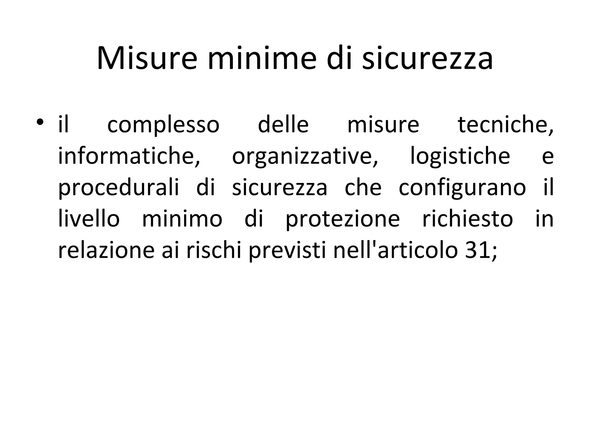 Introduzione al Codice privacy | PPT