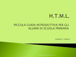 Lezione iv | PPT