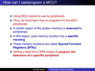 Introduction to microcontrollers | PPT