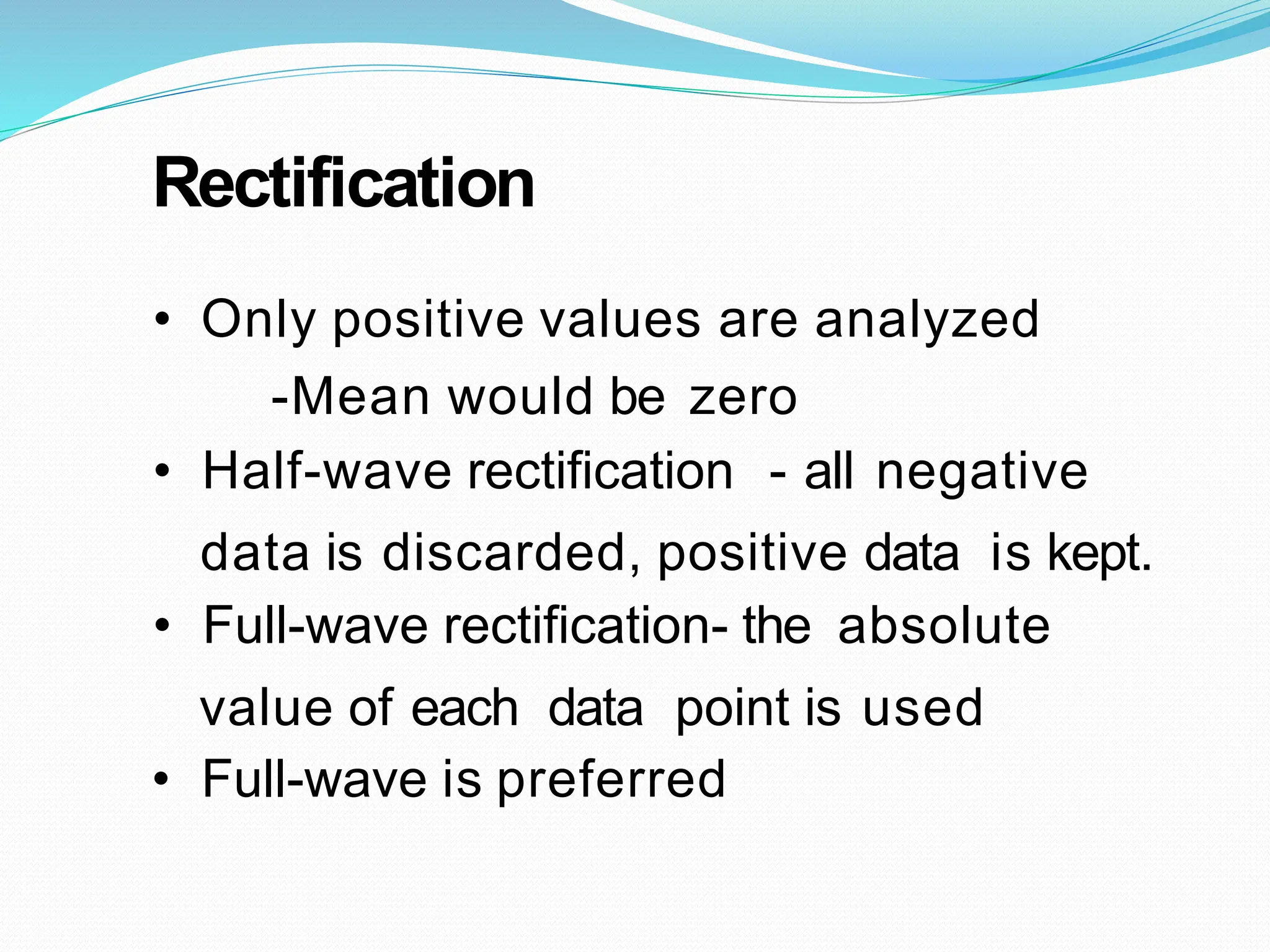 Lezione X_Processing EMG.pdf-Overview of EMG processing techniques | PDF