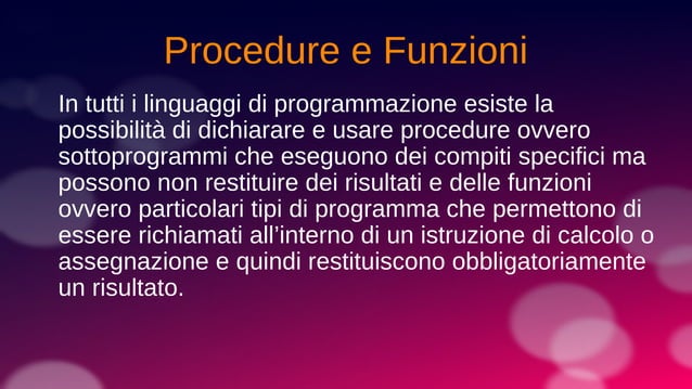 I sotto programmi in Python 3 | PDF