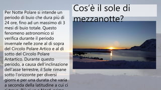 Le zone polari giordano chiara | PPTX