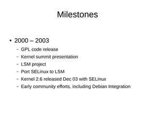 SELinux Project Overview - Linux Foundation Japan Symposium 2008 | PDF | Operating Systems ...