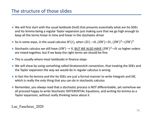 Lf 2020 stochastic_calculus_ito-i | PDF | Homework and Study | Education