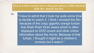 BER-SRK - The SRK Quiz | PPTX
