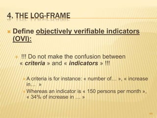 Lfa approach on project planning | PPT