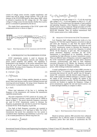 Low frequency ac transmission for power systems by Aamir Saleem | PDF