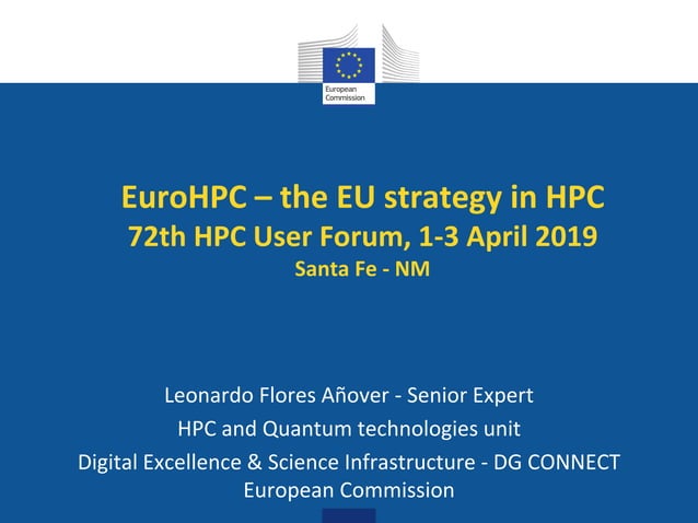 EuroHPC - The EU Strategy in HPC | PDF | Cloud Computing | Internet