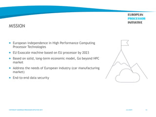 EuroHPC - The EU Strategy in HPC | PDF | Cloud Computing | Internet