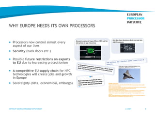 EuroHPC - The EU Strategy in HPC | PDF | Cloud Computing | Internet