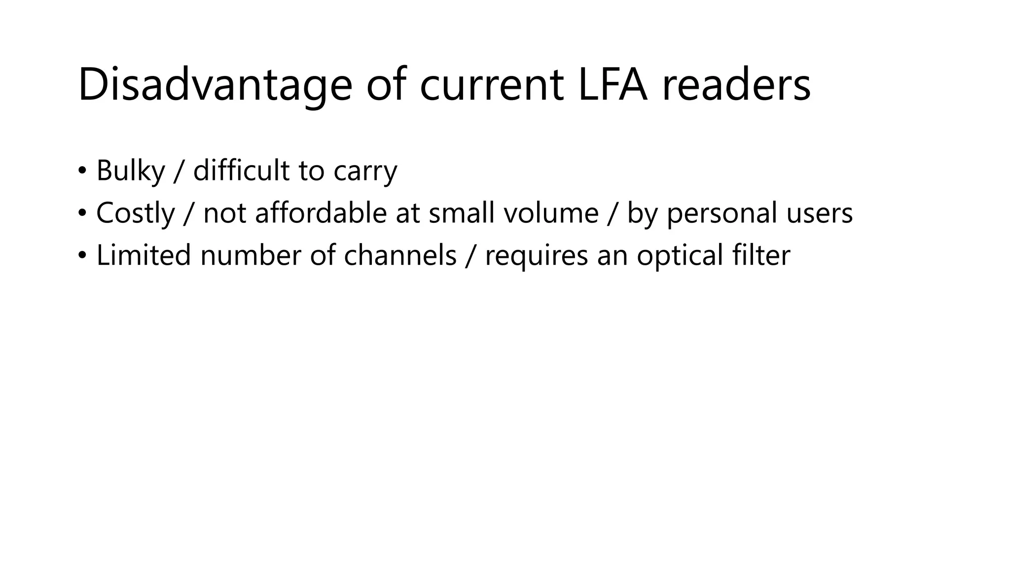 LFA reader cost and market analysis.pptx