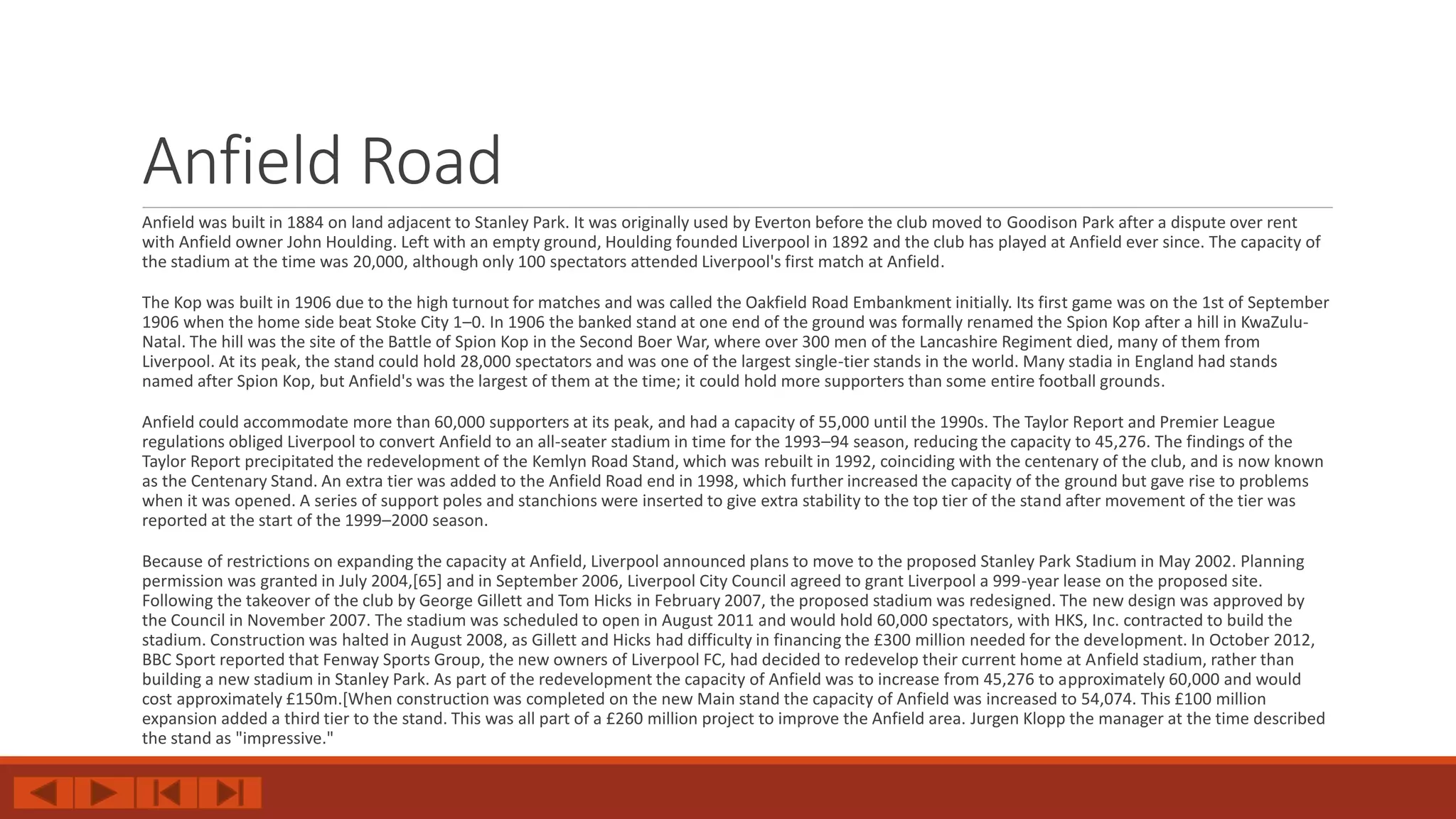 Liverpool Football Club | PPTX