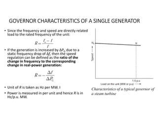 Load Frequency Control Slides _ Part Two | PPT