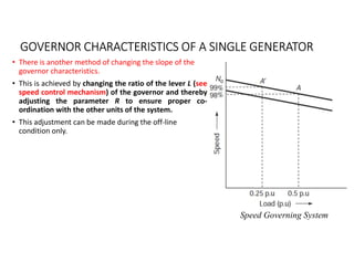 Load Frequency Control Slides _ Part Two | PDF