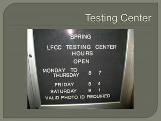 LFCC Middletown Campus Student Resources | PPTX