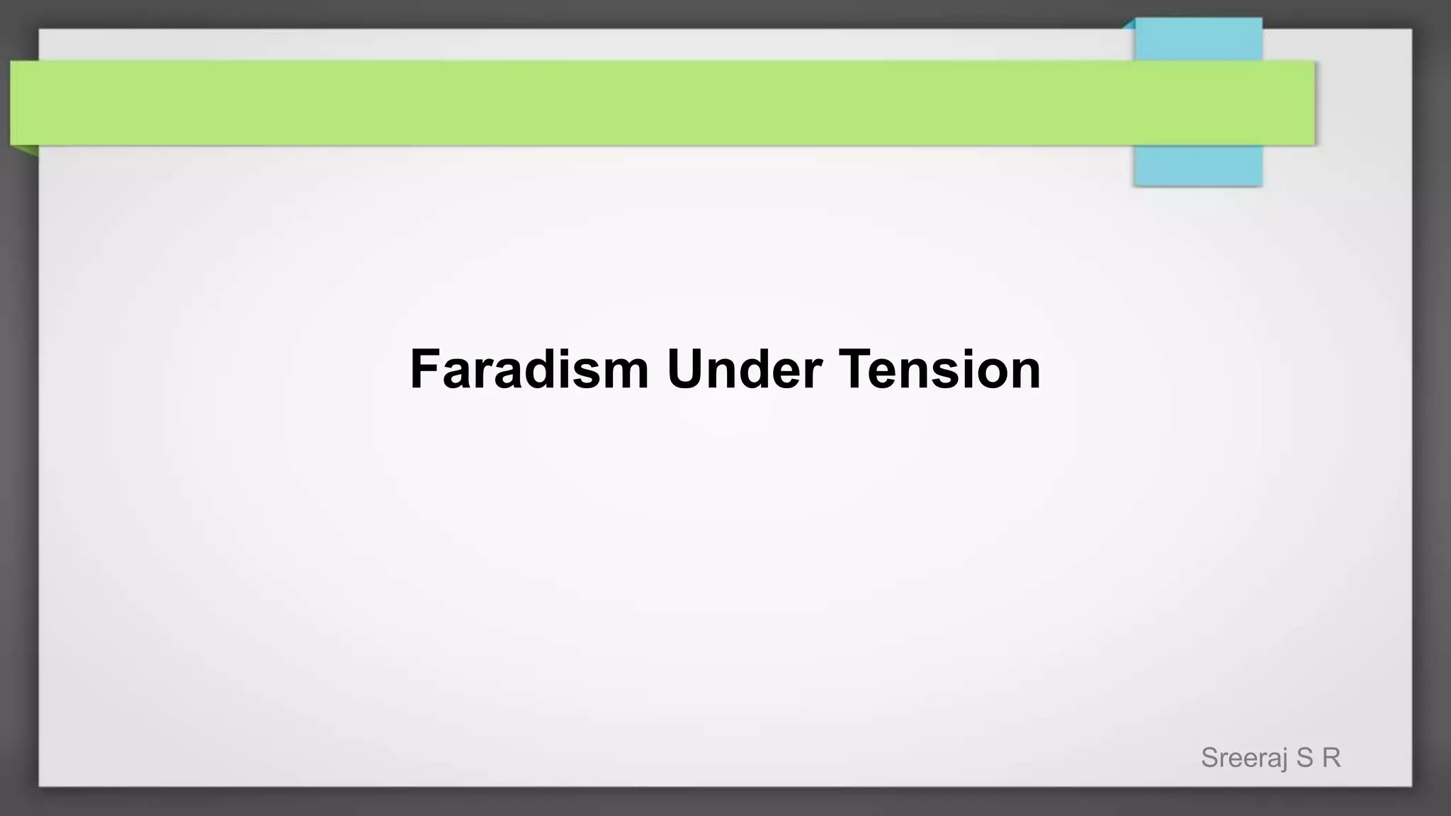 Faradic Foot Bath, Faradism Under Pressure, Faradism Under Tension ...