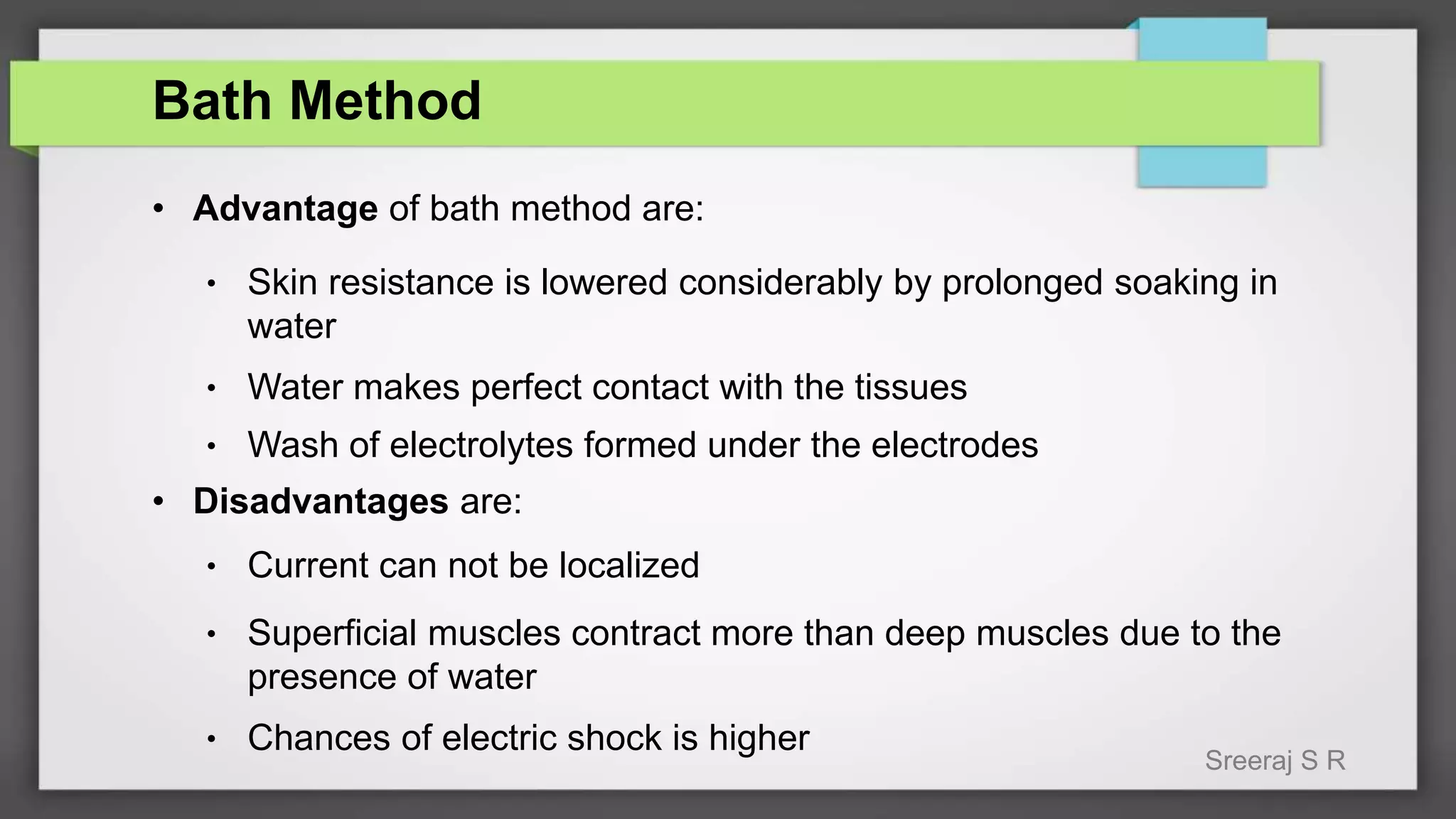 Faradic Foot Bath, Faradism Under Pressure, Faradism Under Tension ...