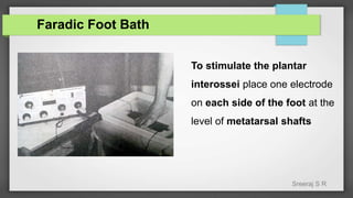 Faradic Foot Bath, Faradism Under Pressure, Faradism Under Tension ...