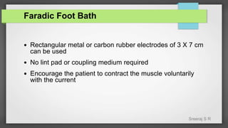 Faradic Foot Bath, Faradism Under Pressure, Faradism Under Tension ...