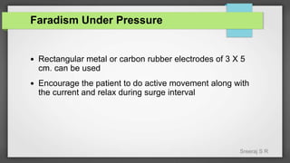 Faradic Foot Bath, Faradism Under Pressure, Faradism Under Tension ...