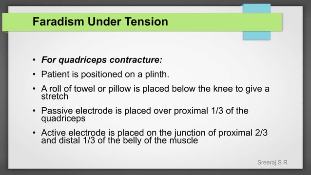 Faradic Foot Bath, Faradism Under Pressure, Faradism Under Tension ...